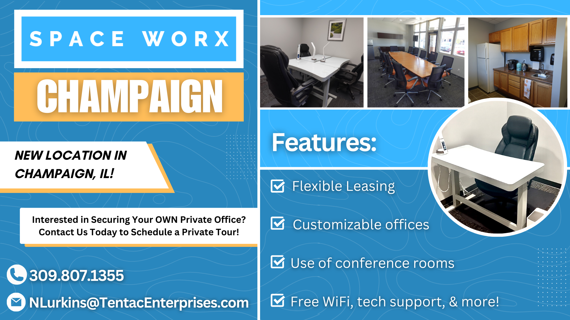 SpaceWorx is Now Open in Champaign! — Tentac Enterprises