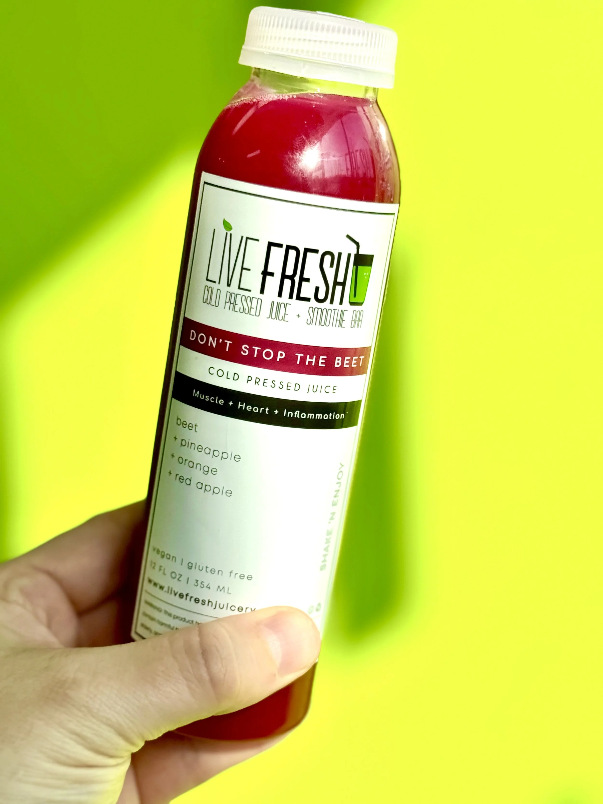 Live Fresh Cold Pressed Juice + Smoothie Bar