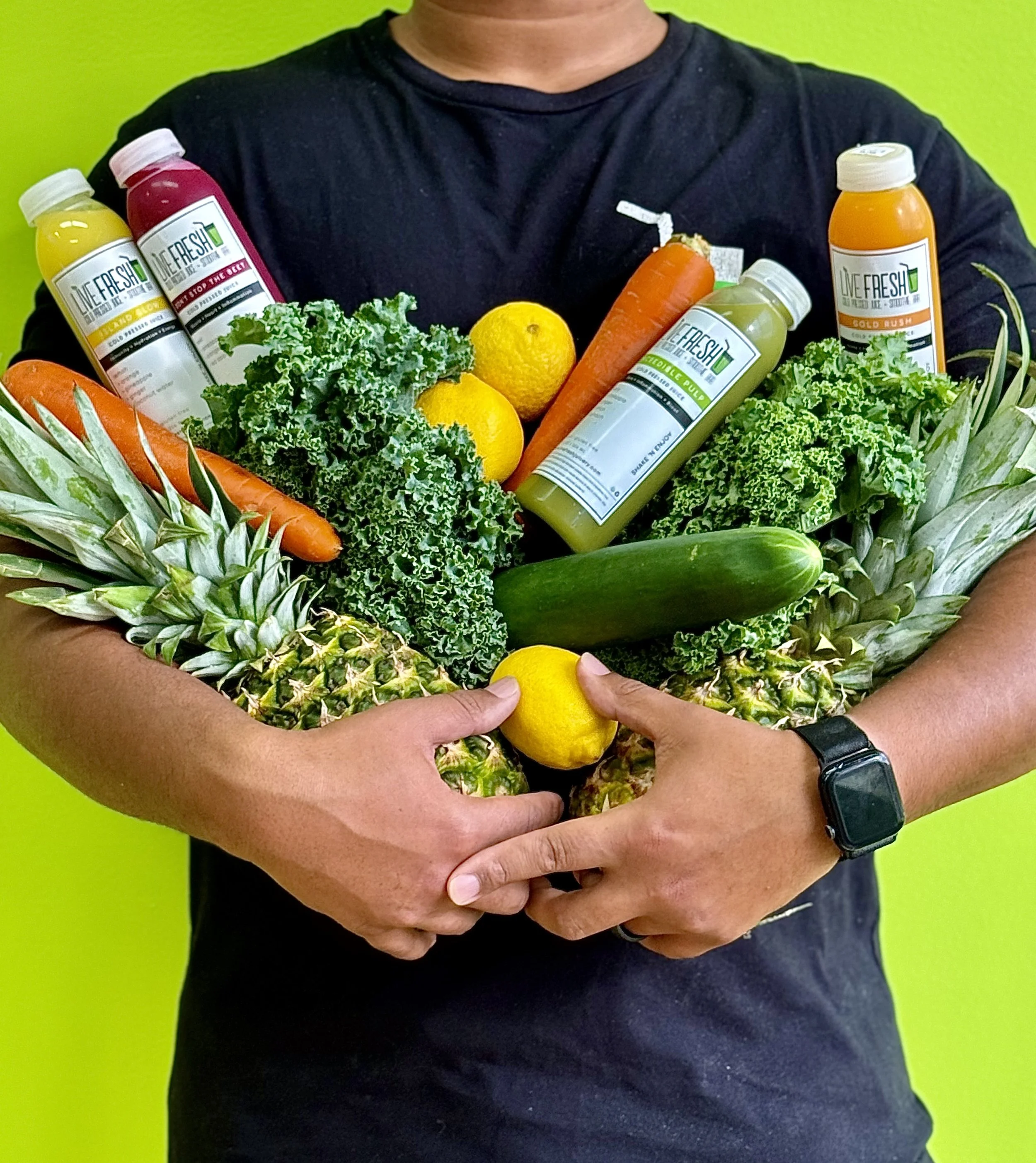 Live Fresh Cold Pressed Juice + Smoothie Bar