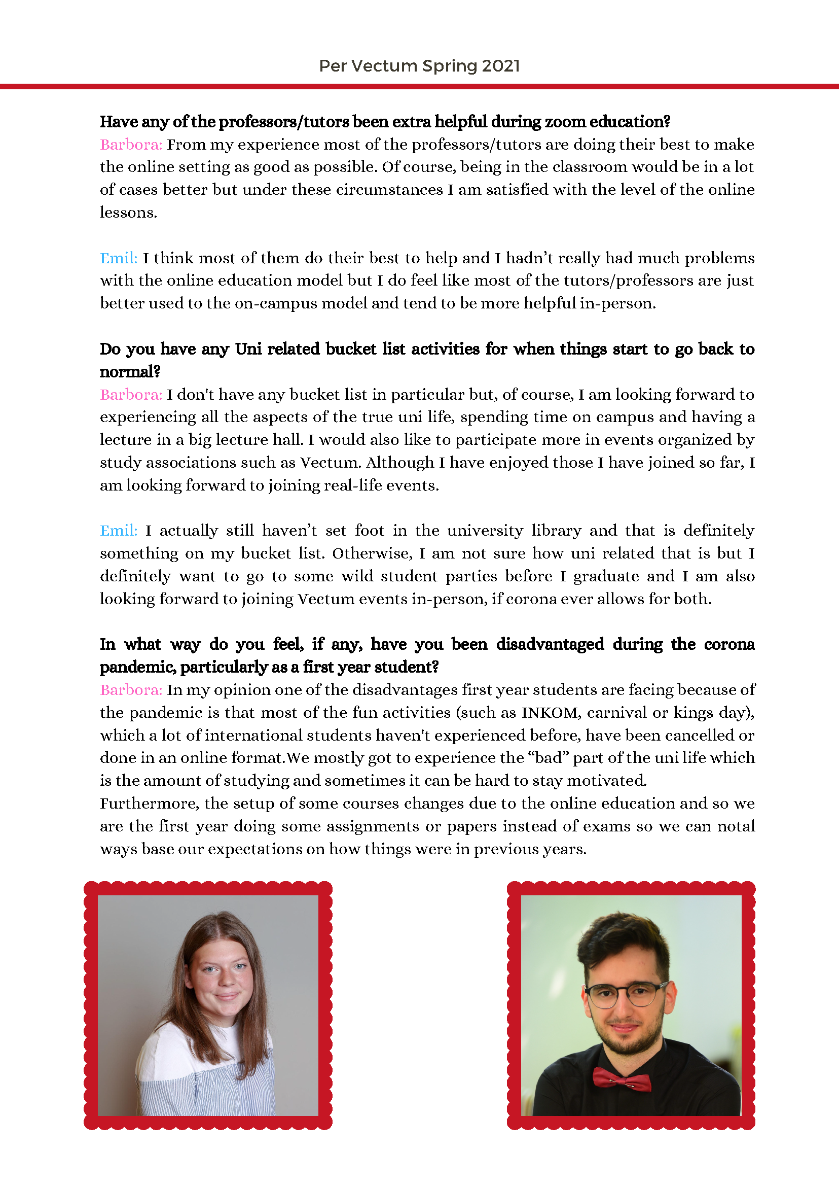 Spring Edition — Vectum