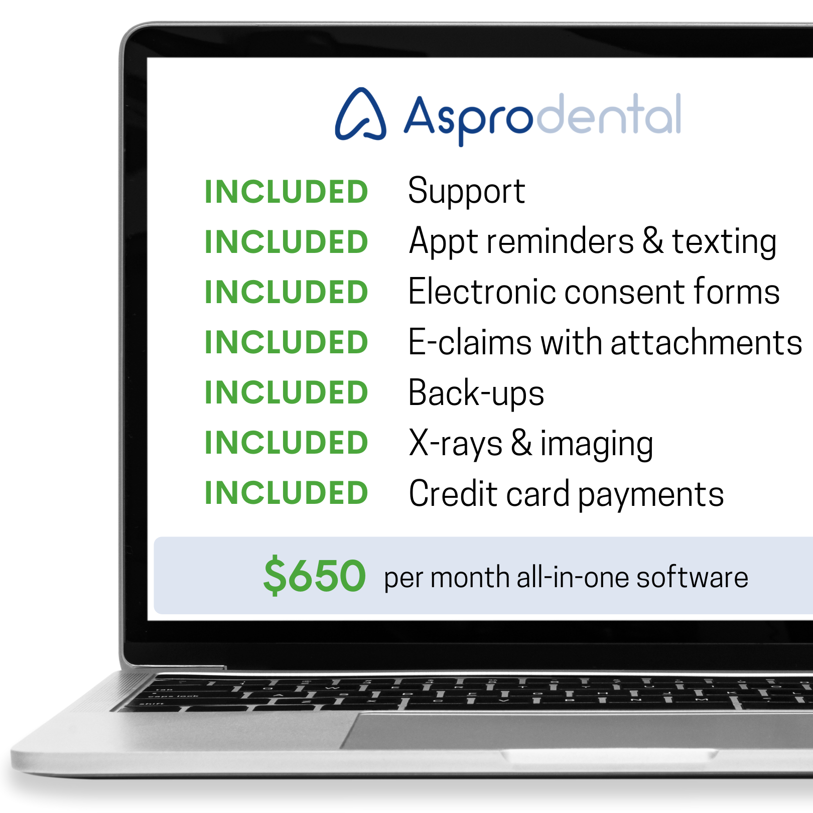 Asprodental - best dental cloud practice management software pricing — Asprodental