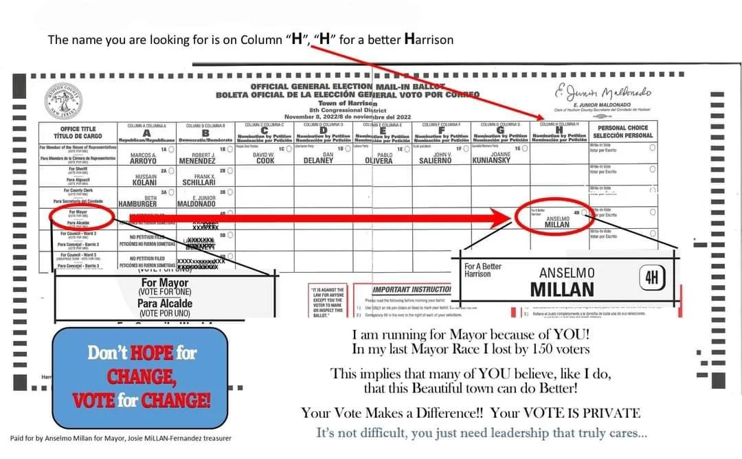 Early Voting for Harrison NJ — For A Better Harrison.