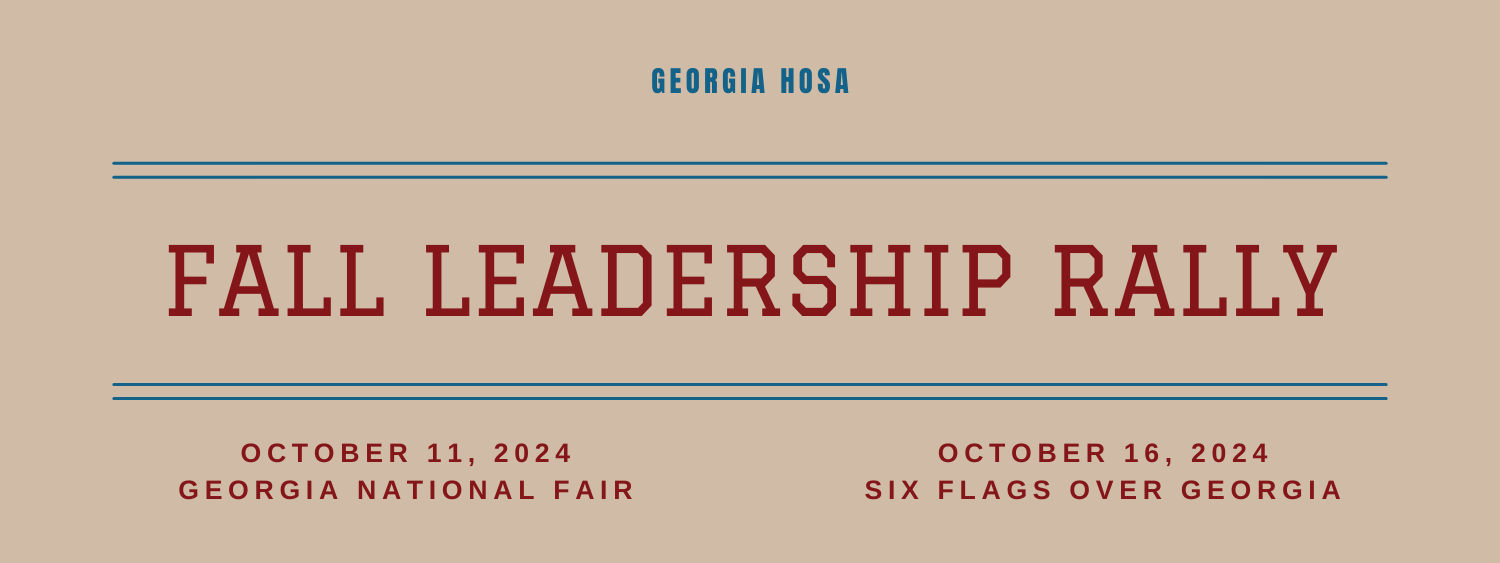 Fall Rally — Georgia HOSA
