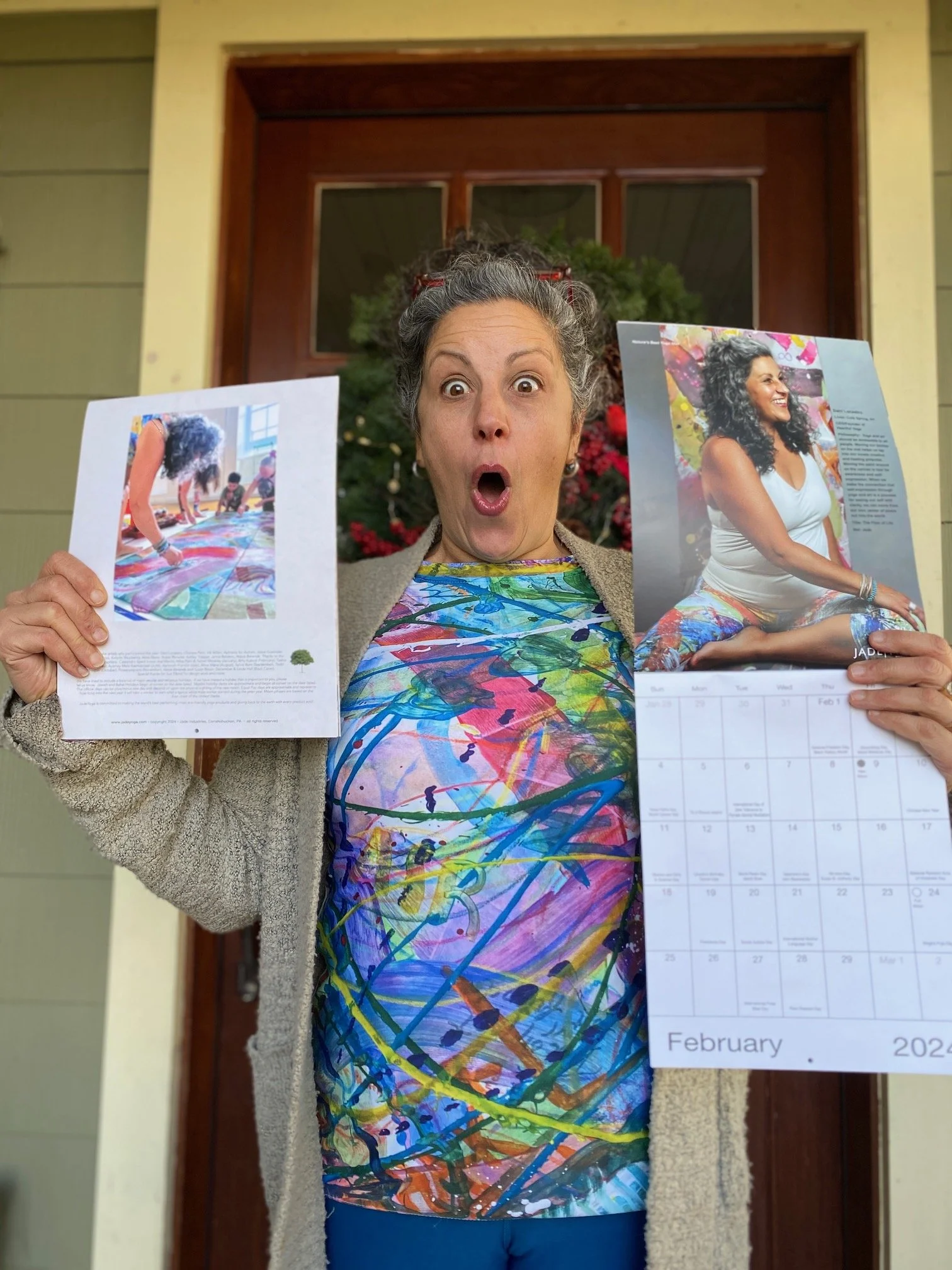 2024 Jade Yogi Artist Calendar Winner — Heartful Yoga By Dani