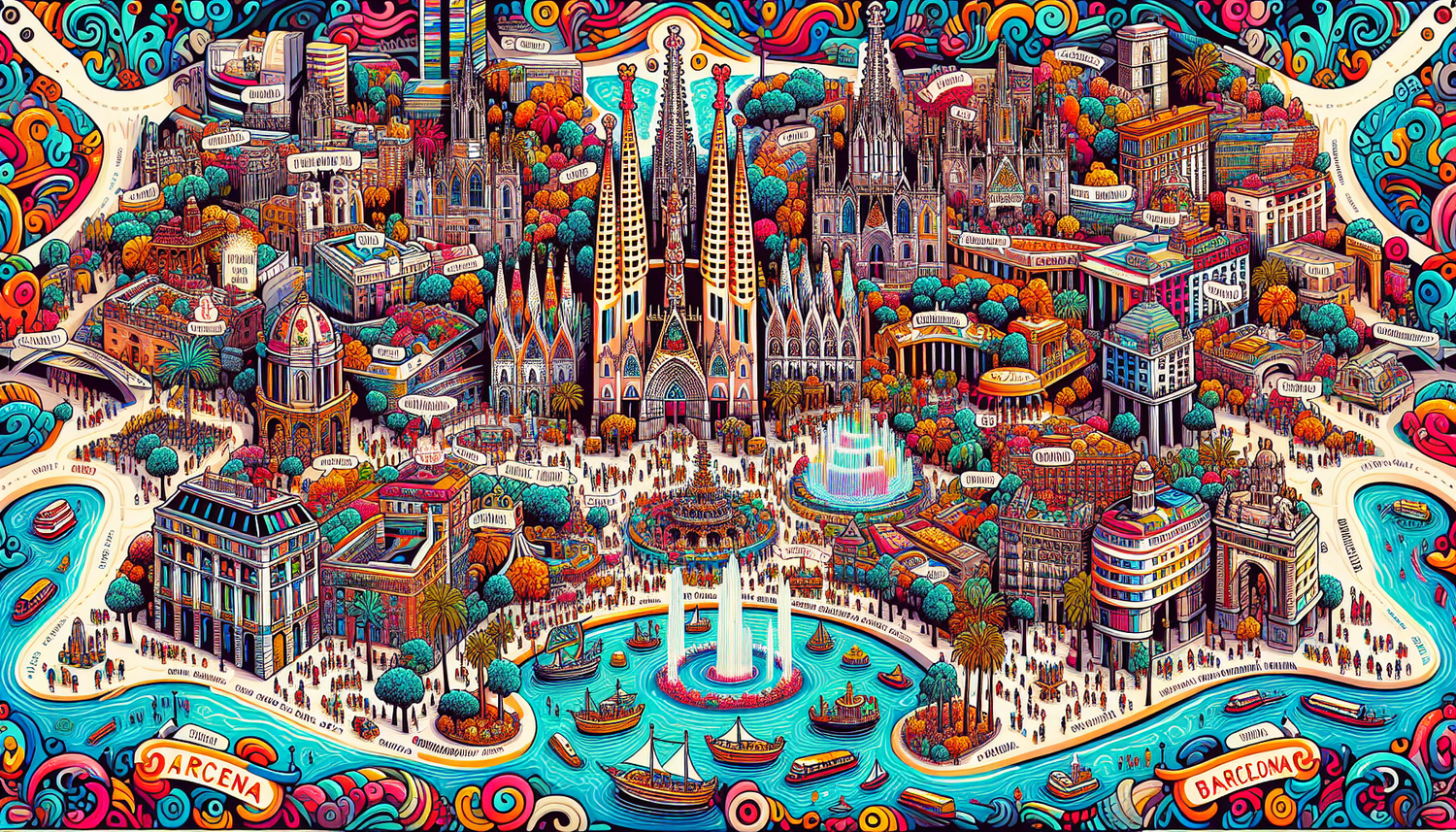 Barcelona Tourist Map PDF — Your Creative Escapes