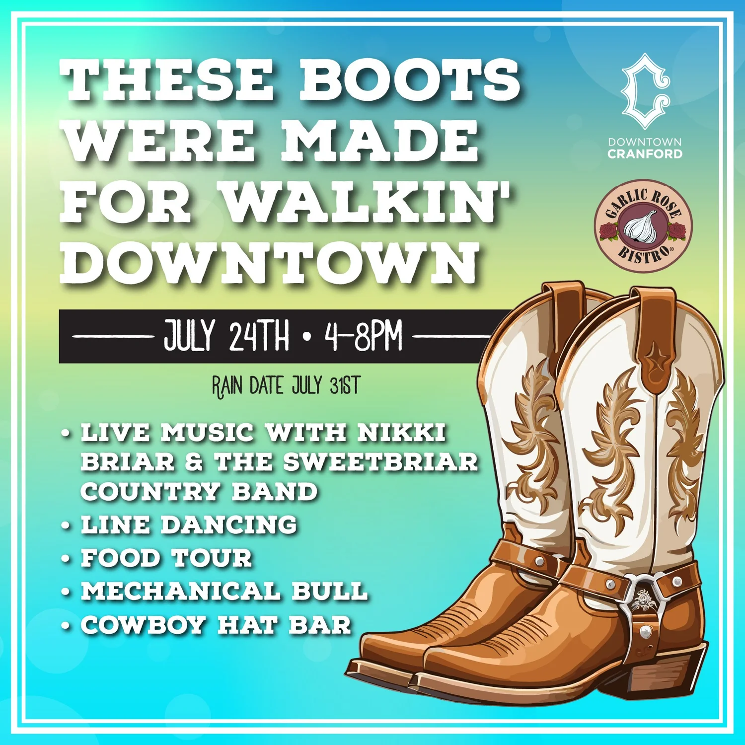 These Boots Were Made for Walkin' Downtown Debuts in July! - Downtown ...