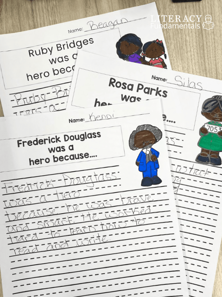 Black History Month Activities for Literacy Centers — Literacy Fundamentals