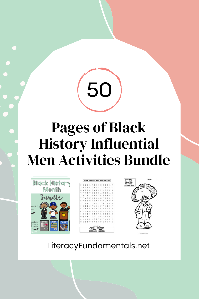 How to Incorporate Black History Month into Literacy Centers — Literacy ...