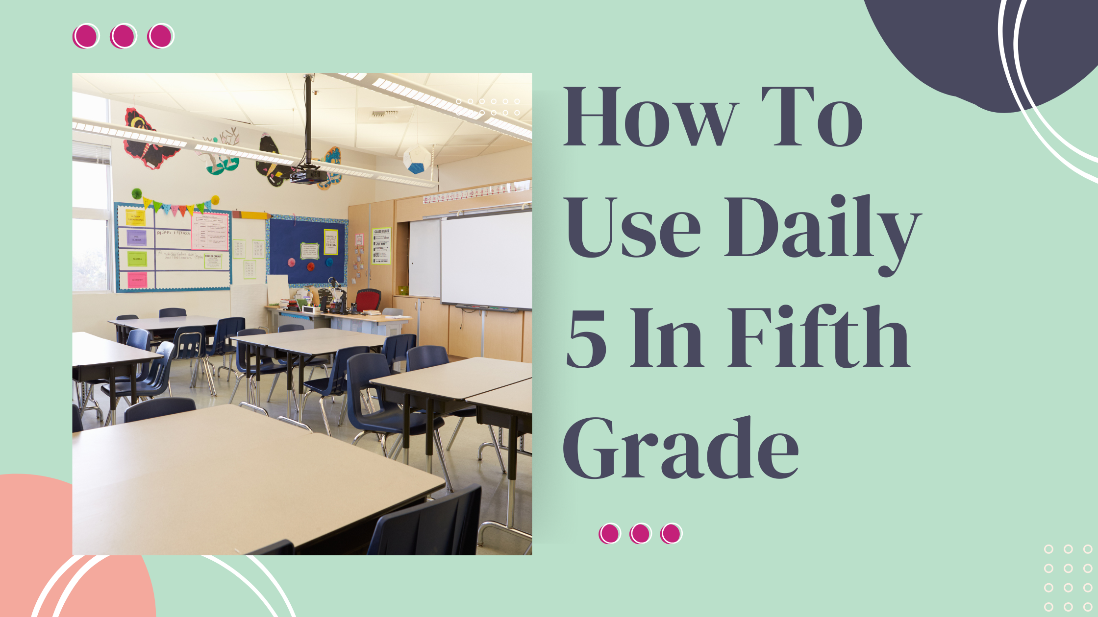 How to Use Daily 5 in Fifth Grade — Literacy Fundamentals