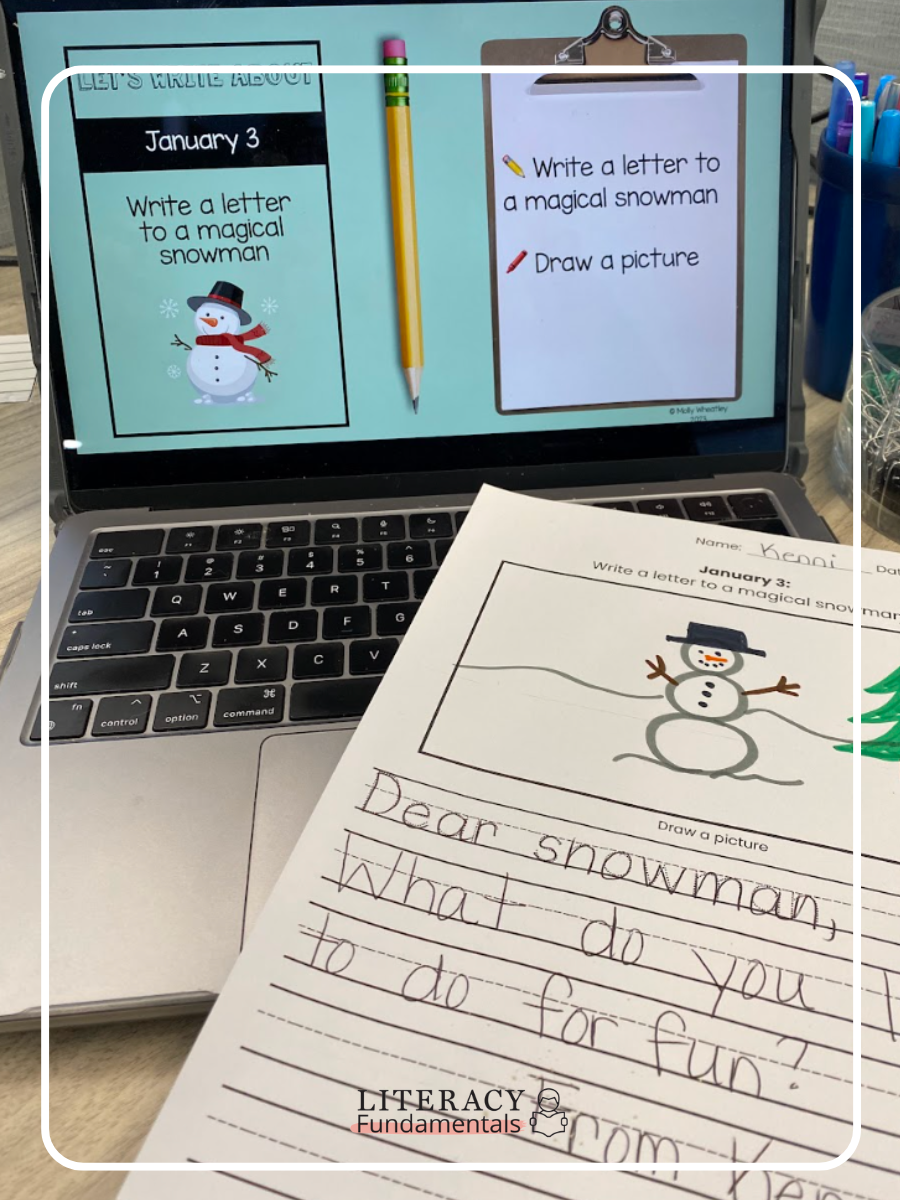 Ignite Creativity with Winter-Themed Writing Activities — Literacy ...