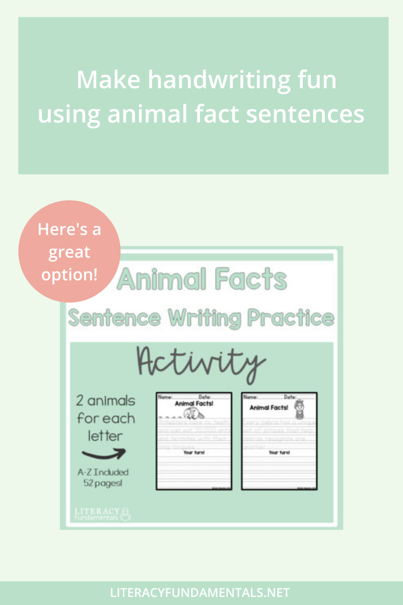 3 Simple Ways to Make Handwriting Practice More Fun — Literacy ...