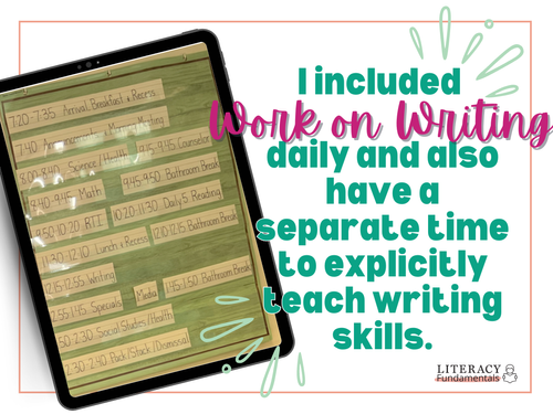 Transform Your Reading Block with the Daily 5 Schedule — Literacy ...