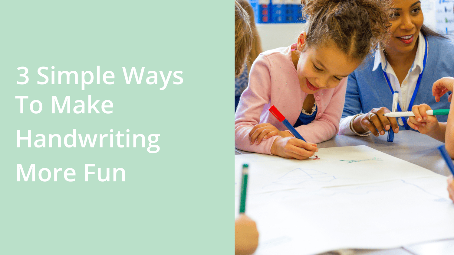 3 Simple Ways to Make Handwriting Practice More Fun — Literacy ...