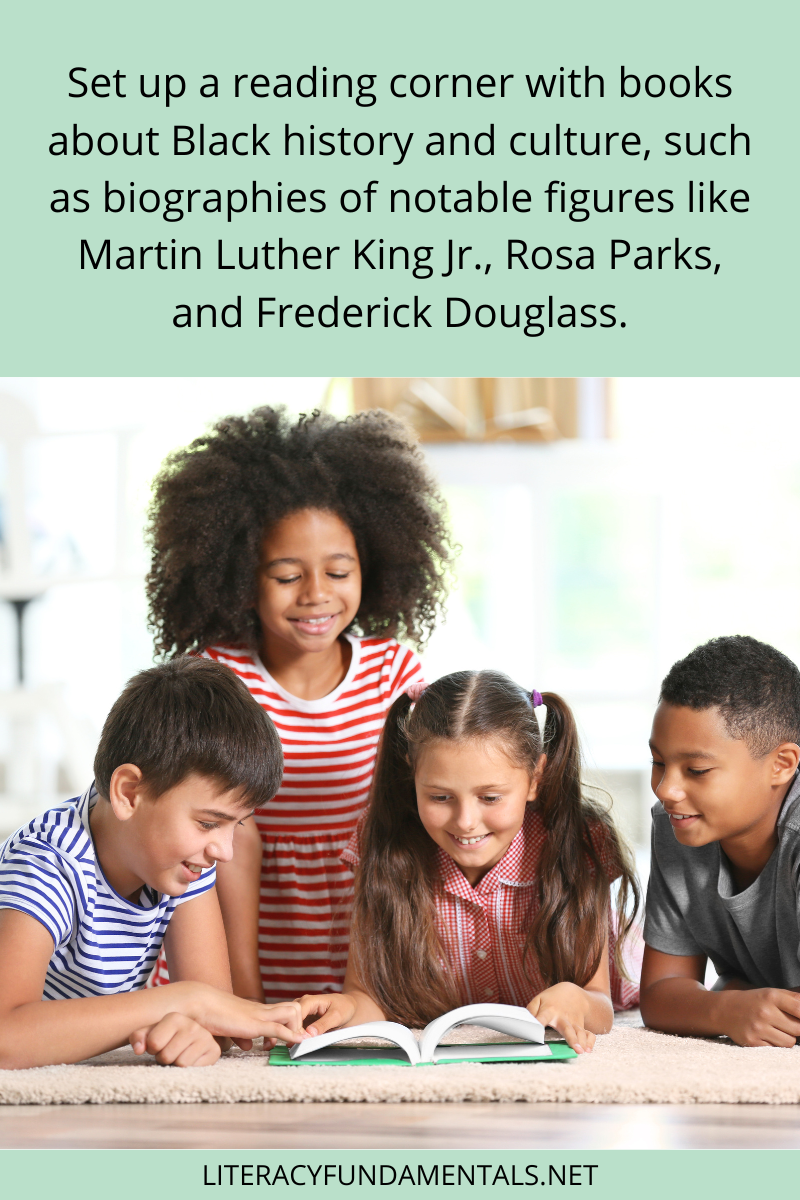 How to Incorporate Black History Month into Literacy Centers — Literacy ...