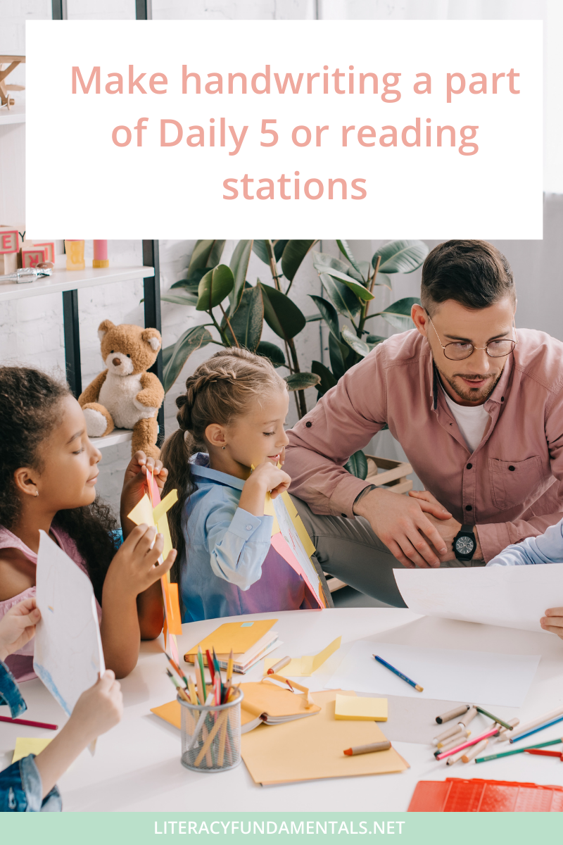 How to Teach Handwriting with Limited Time — Literacy Fundamentals ...