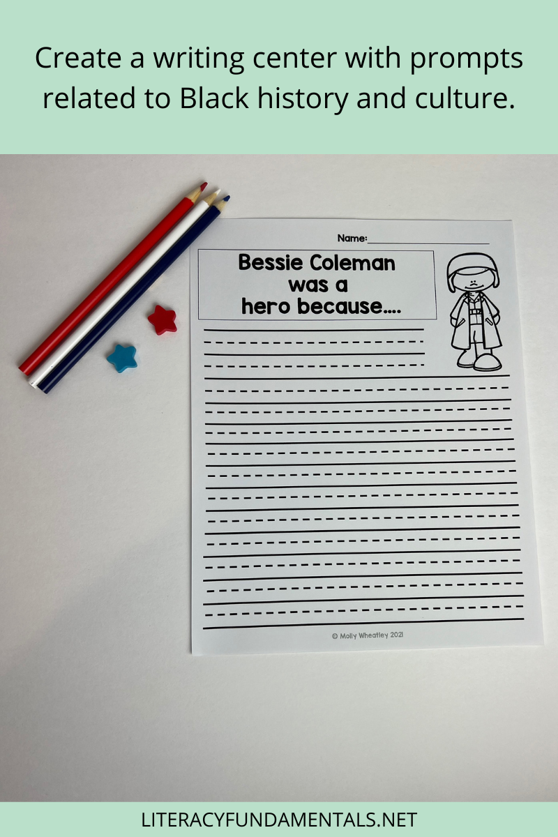 How to Incorporate Black History Month into Literacy Centers — Literacy ...