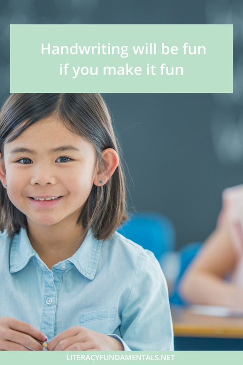 3 Simple Ways to Make Handwriting Practice More Fun — Literacy ...