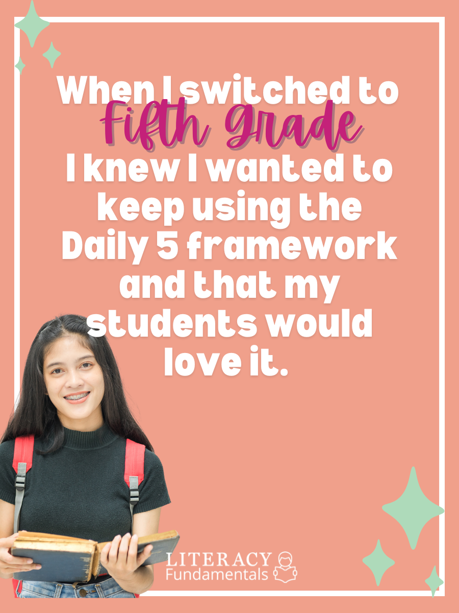 How to Use the Daily 5 in Fifth Grade to Transform Your Upper ...