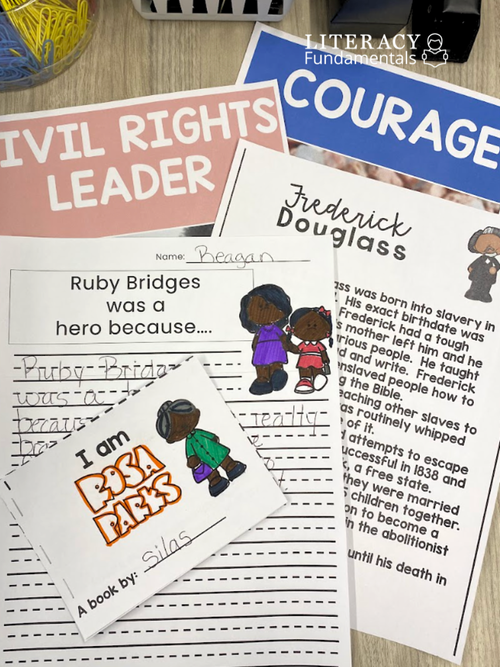 Black History Month Activities for Literacy Centers — Literacy Fundamentals