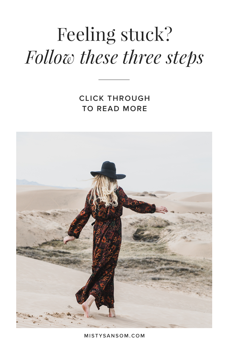 How to get yourself out of a rut in three steps — Misty Sansom | Life ...