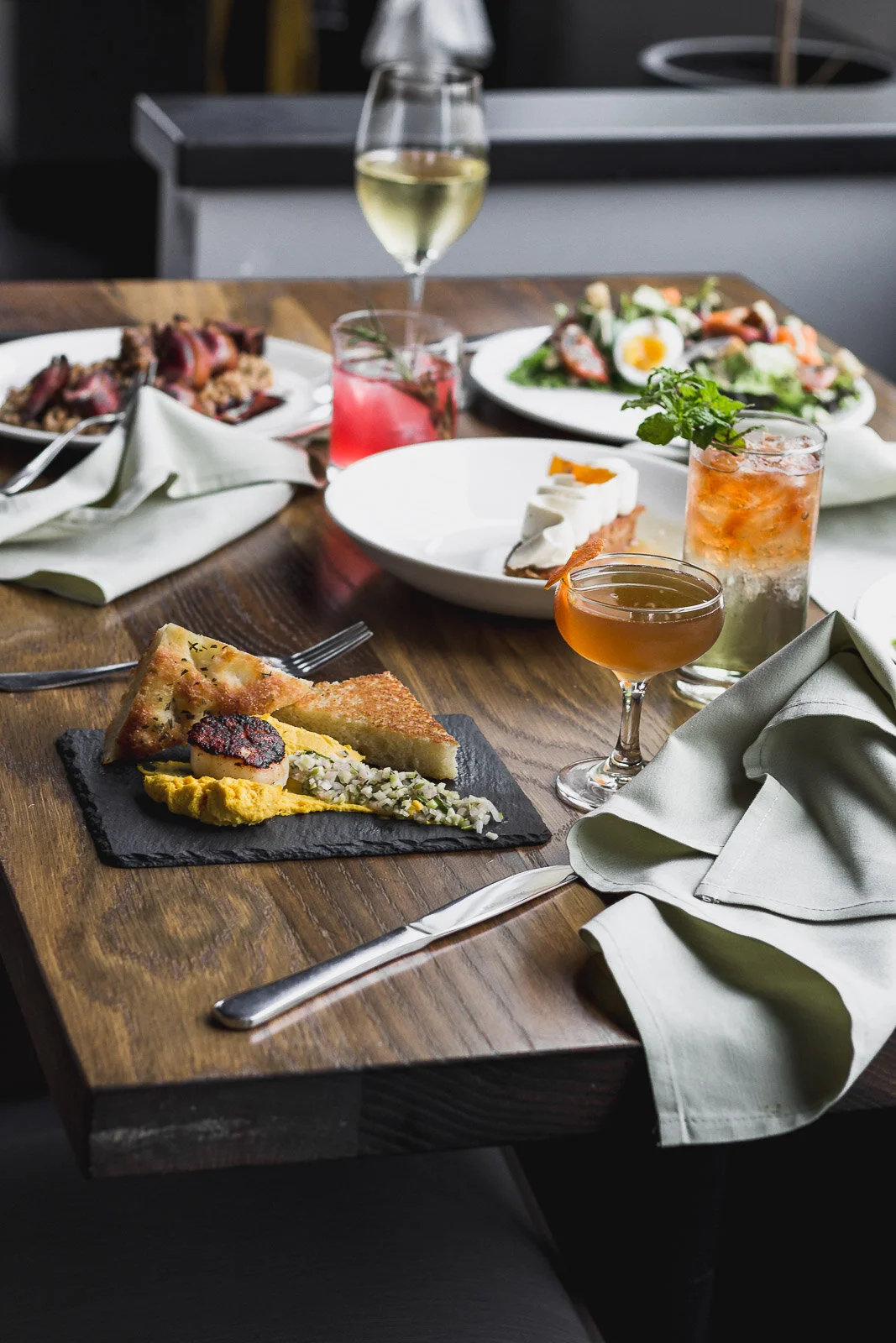 Dinner Menu — Linear Restaurant