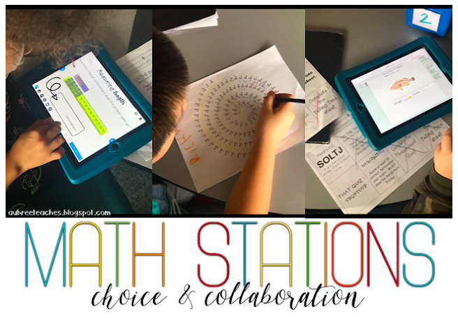 upper elementary math stations: why and how — Aubree Teaches