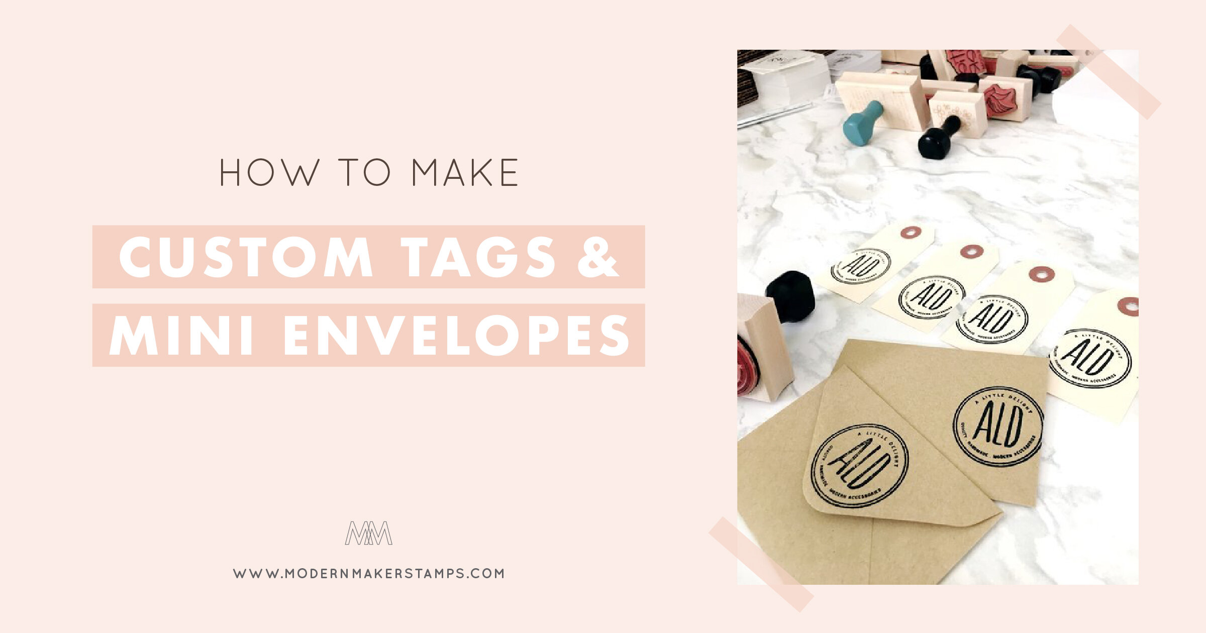 Product Packaging - A Little Delight — Modern Maker Stamps