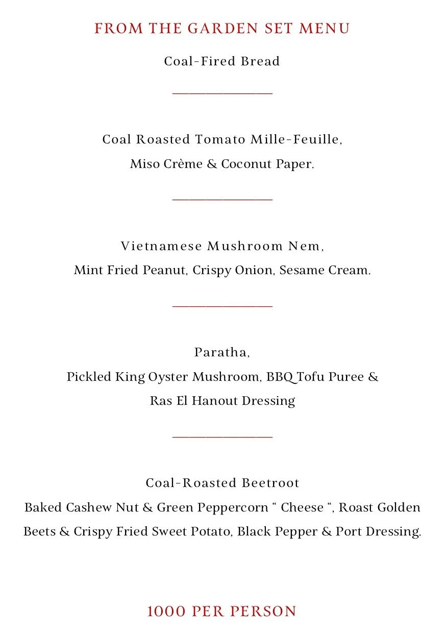 Beau Constantia menu — Chefs Warehouse