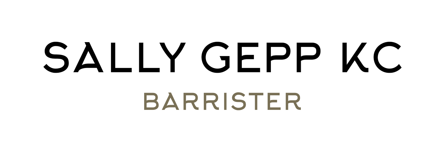 SALLY GEPP BARRISTER