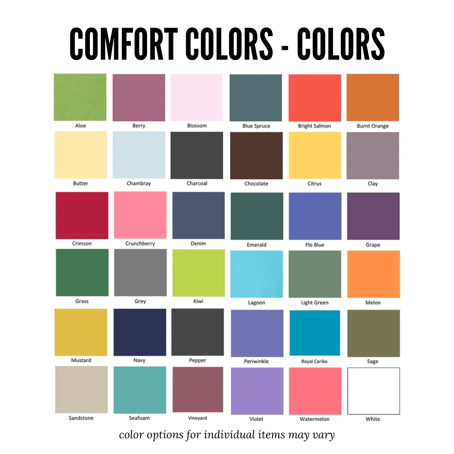 Comfort Colors Berry