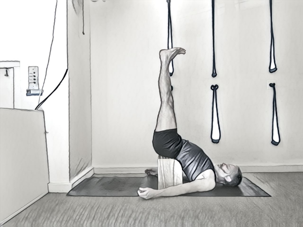 Viparita Karani Iyengar