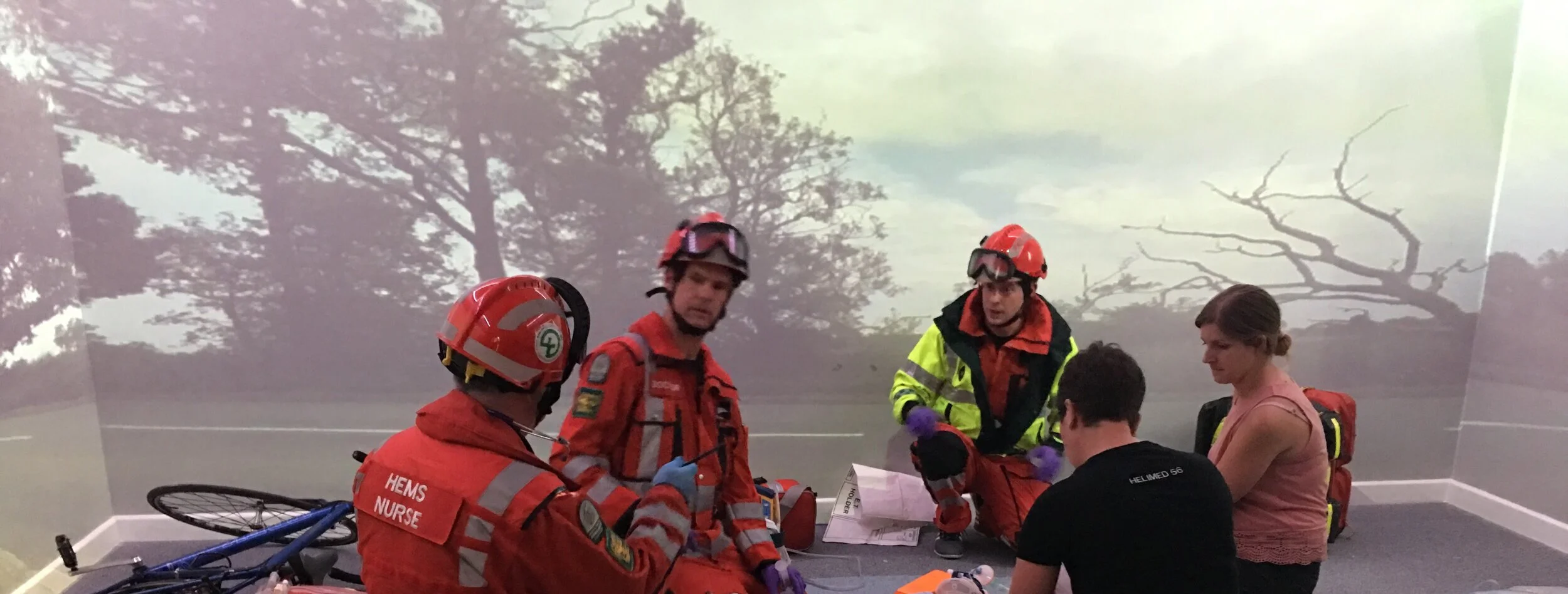 Emergency Service Simulation — Immersive interactive