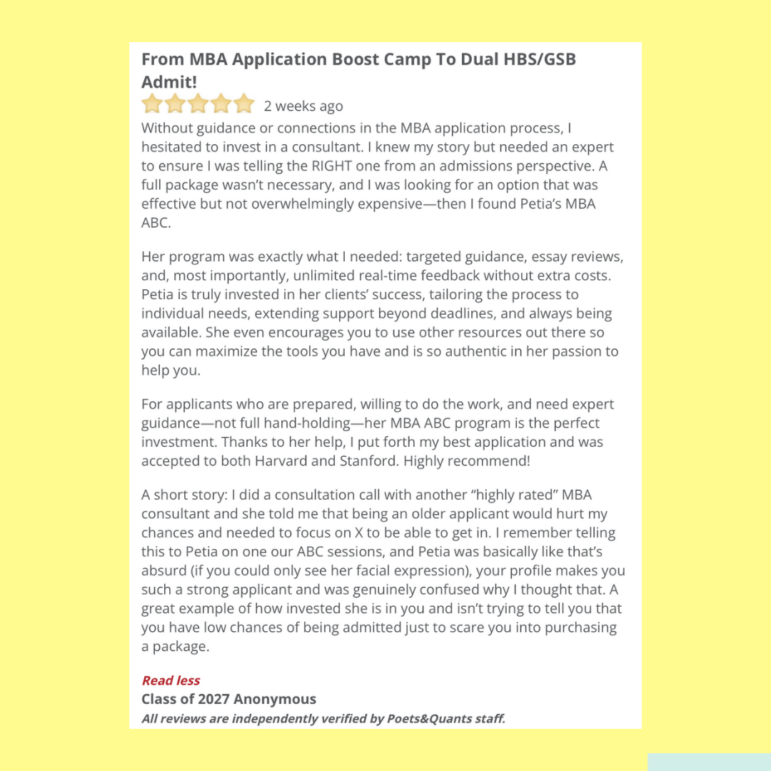 Enroll in MBA Application Boost Camp | My MBA Path