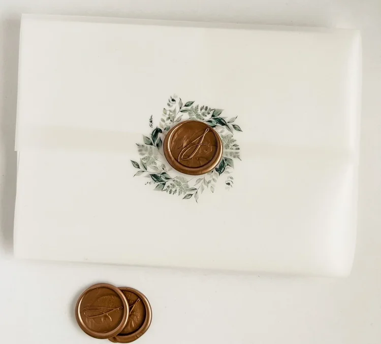 How to Keep Wedding Invitation Pieces Together with Ribbon, Paper Clips ...