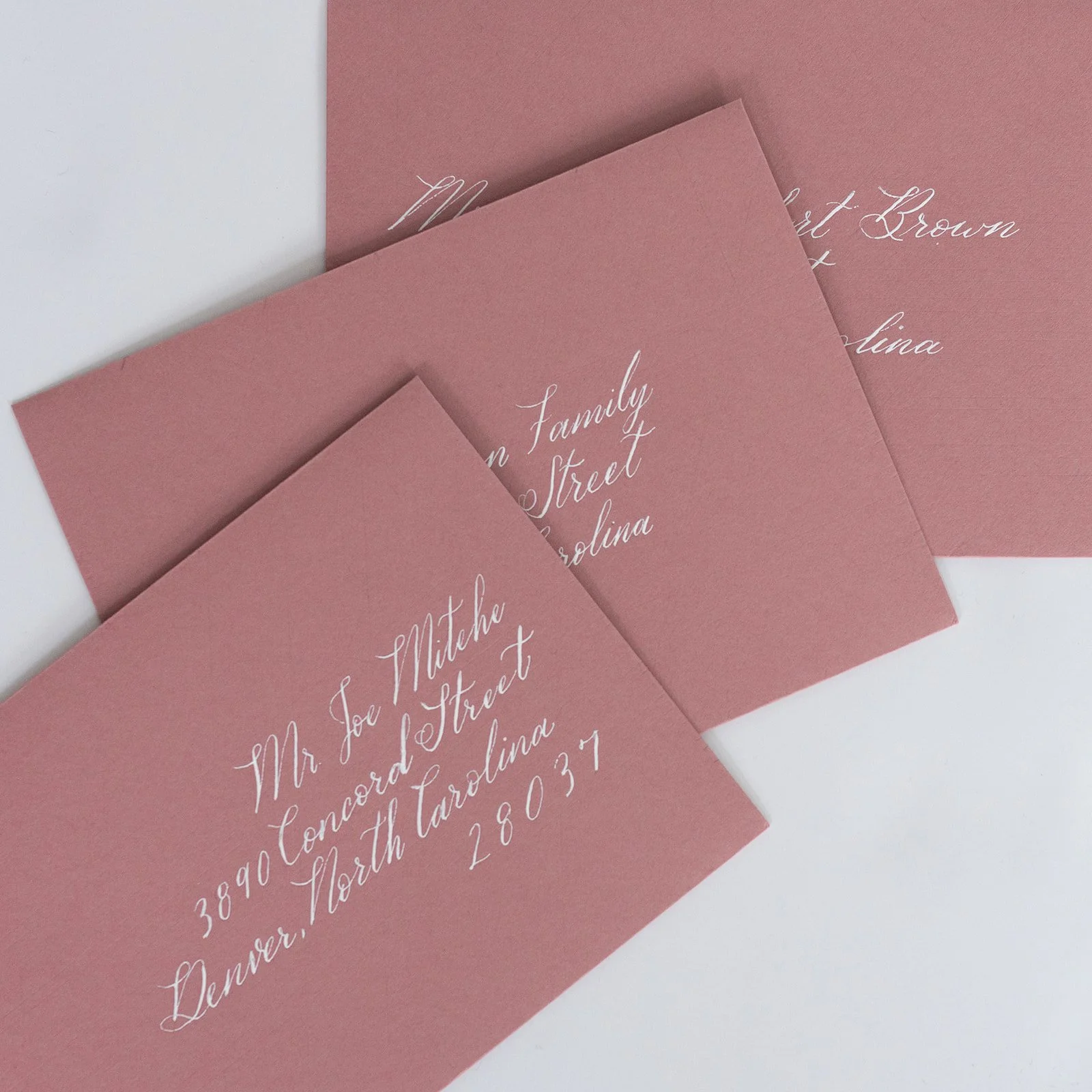 Envelope Addressing + Embellishments — Swish Calligraphy
