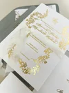 How to Keep Wedding Invitation Pieces Together with Ribbon, Paper Clips ...