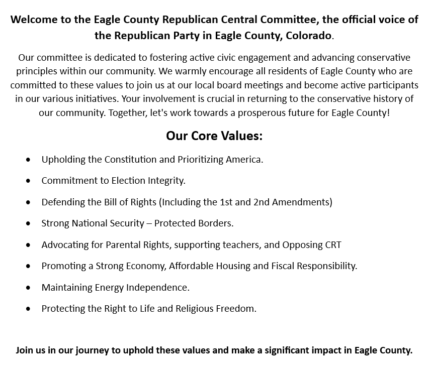Eagle County Republican Party