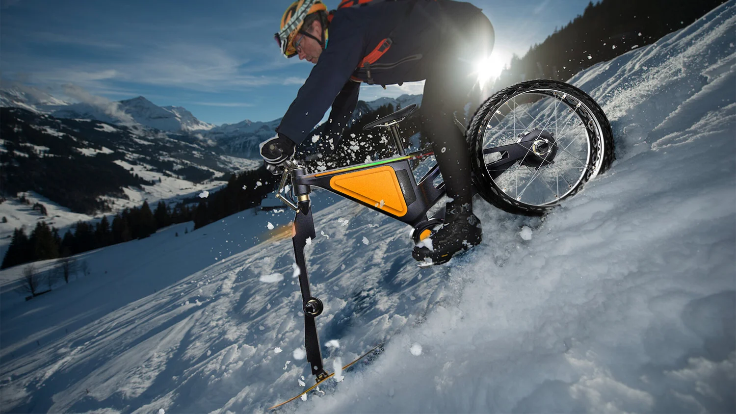 E Ski Bicycle — XEY