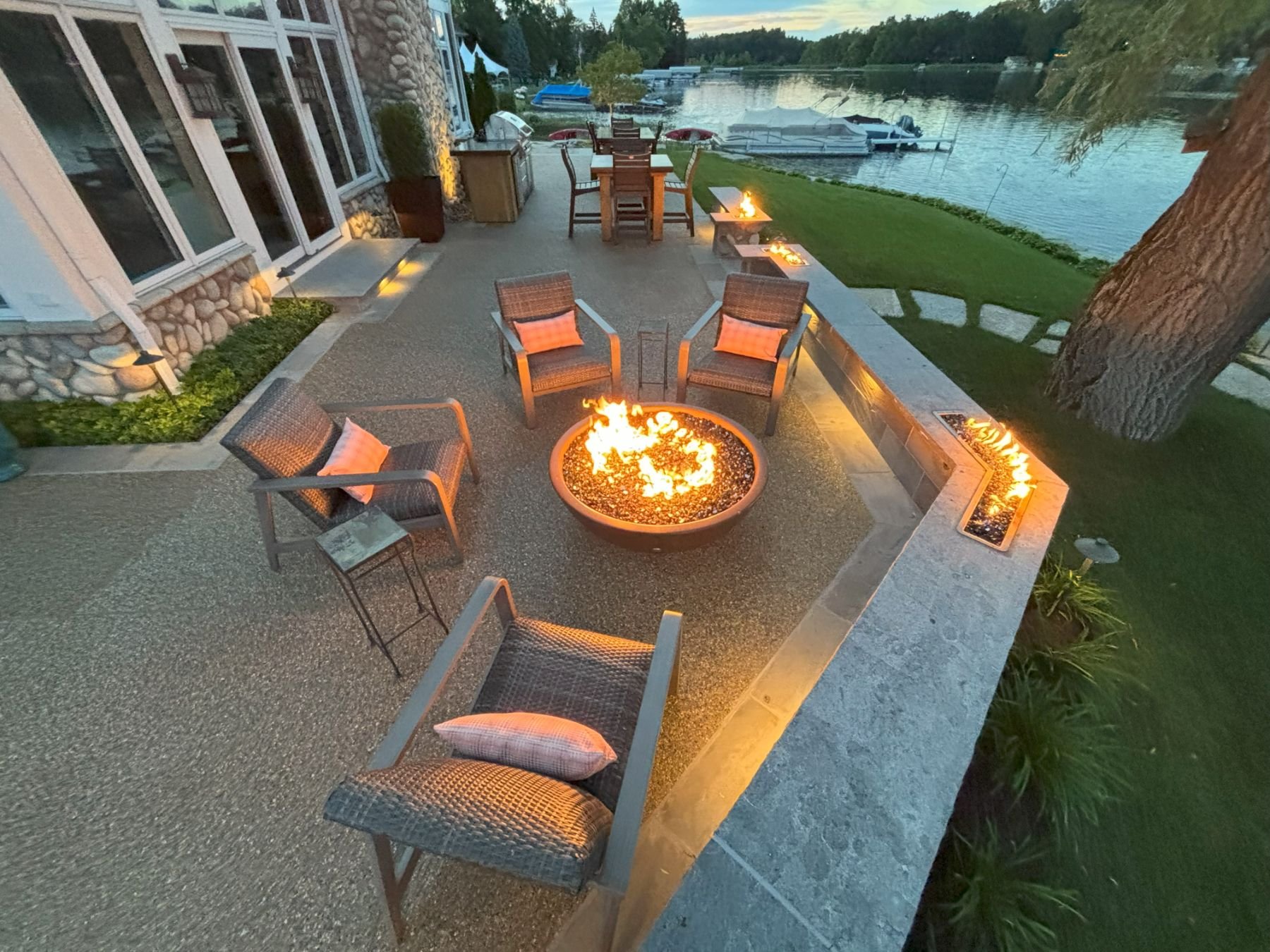 Fire Pits & Outdoor Fireplaces in Novi, MI - Enchant Your Backyard ...