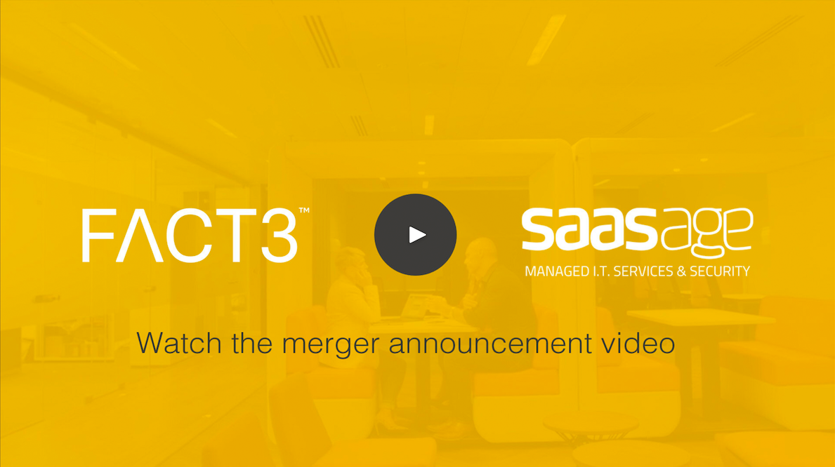 Fact3's merger with SaaSAge — FACT3