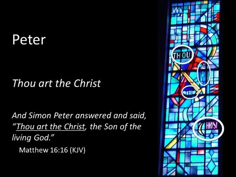 The Apostles' Windows — University Christian Church of Austin