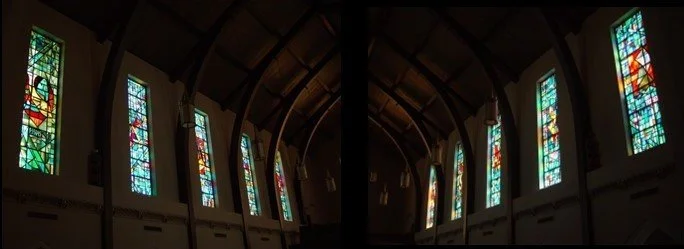The Apostles' Windows — University Christian Church of Austin