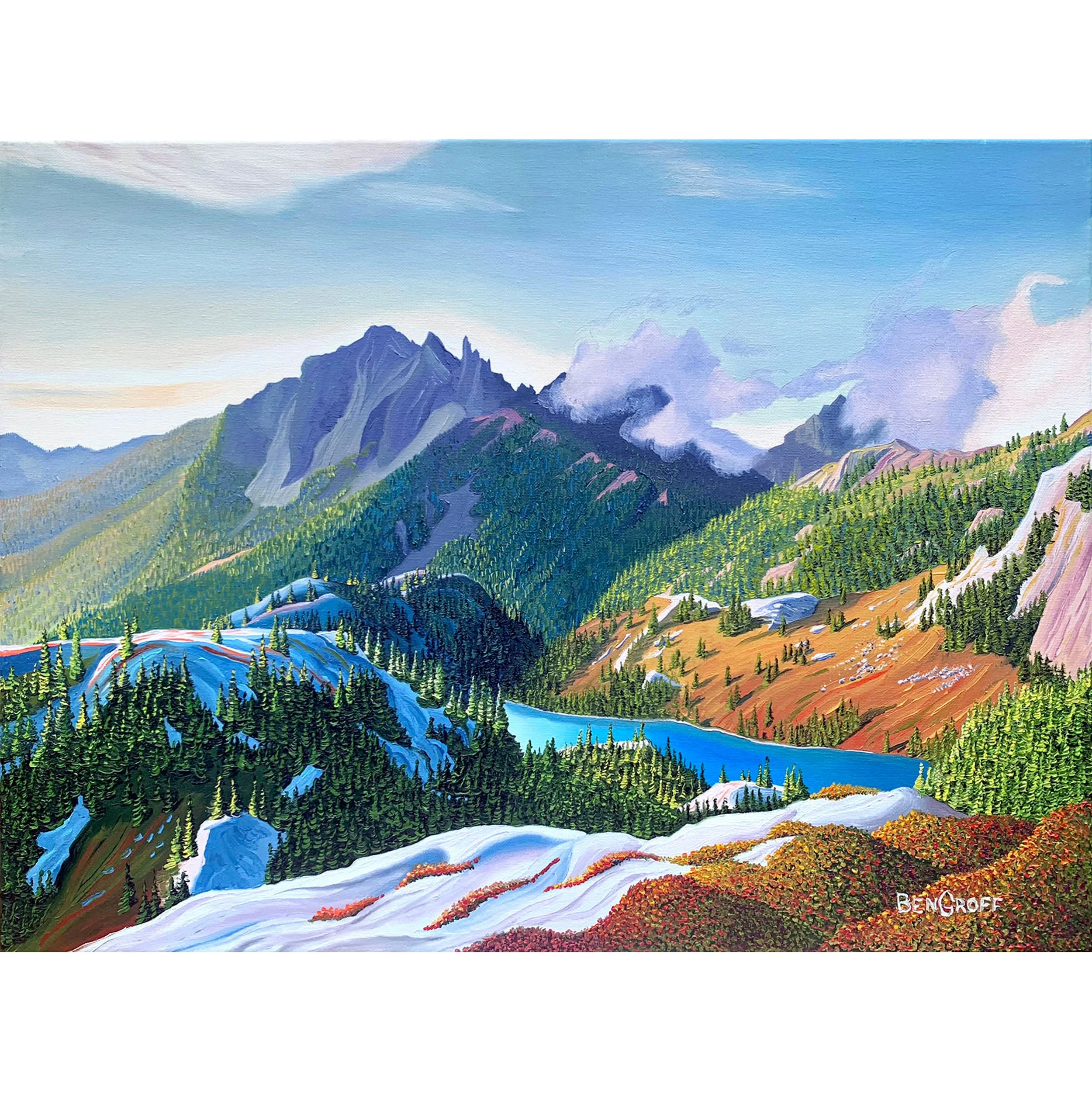Mountain Paintings — Ben Groff Oil Paintings