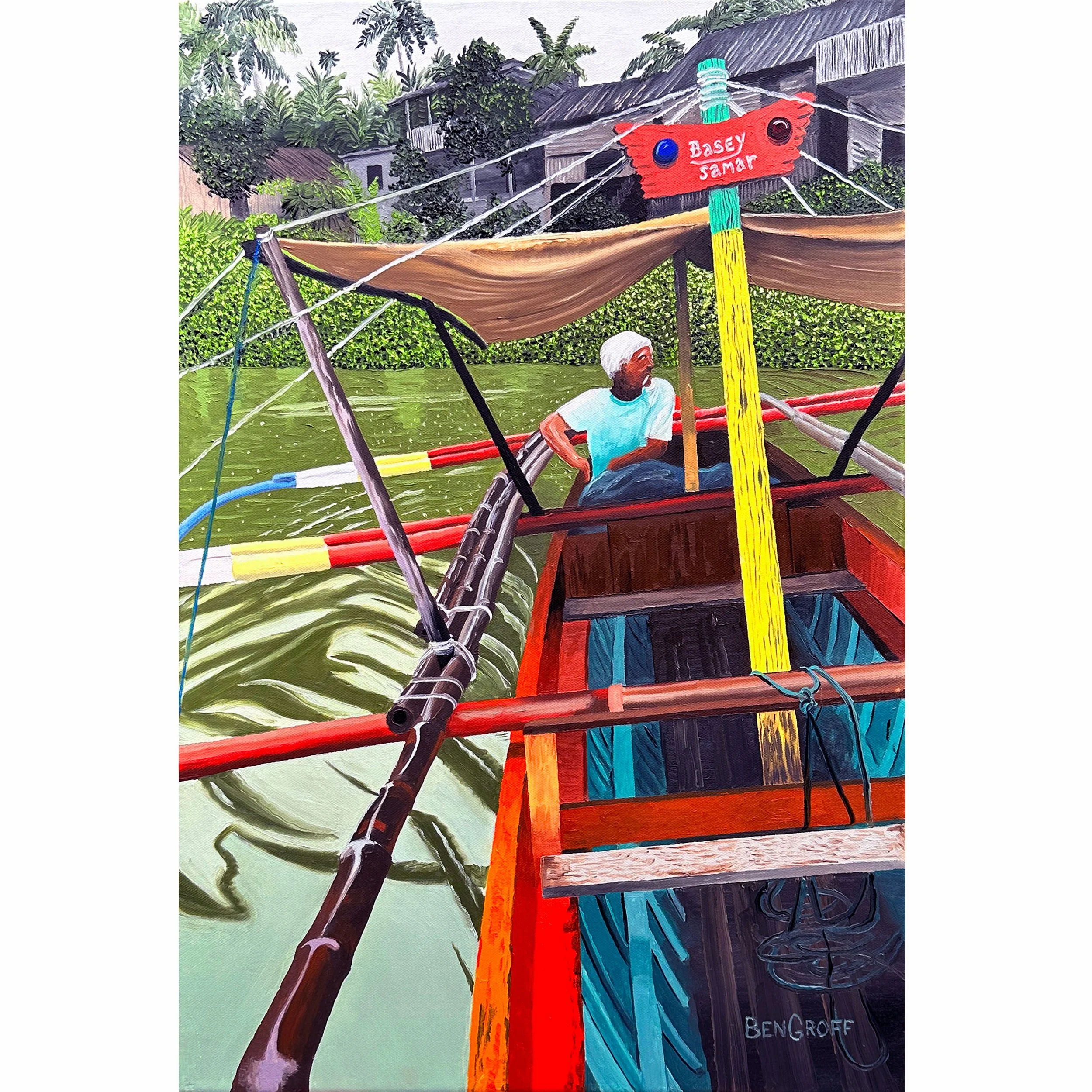 River Bus: Samar Island, The Philippines — Ben Groff Oil Paintings