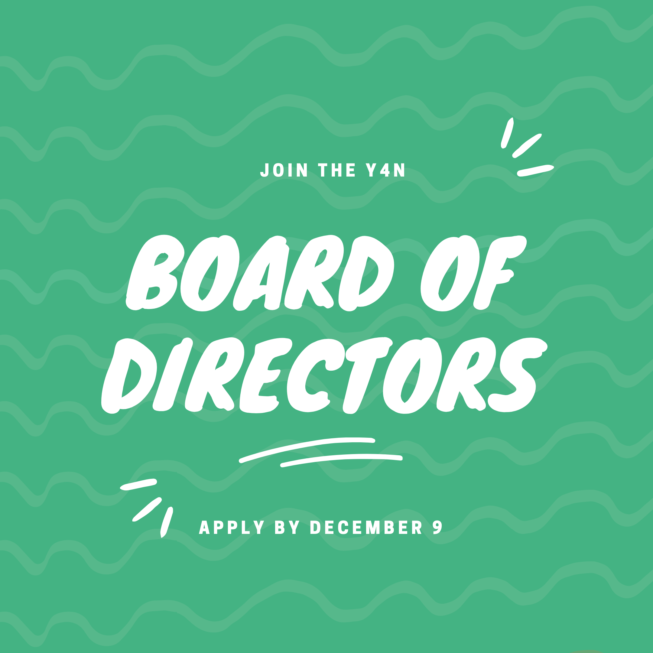 We’re Recruiting: Join our Board of Directors! — Youth4Nature