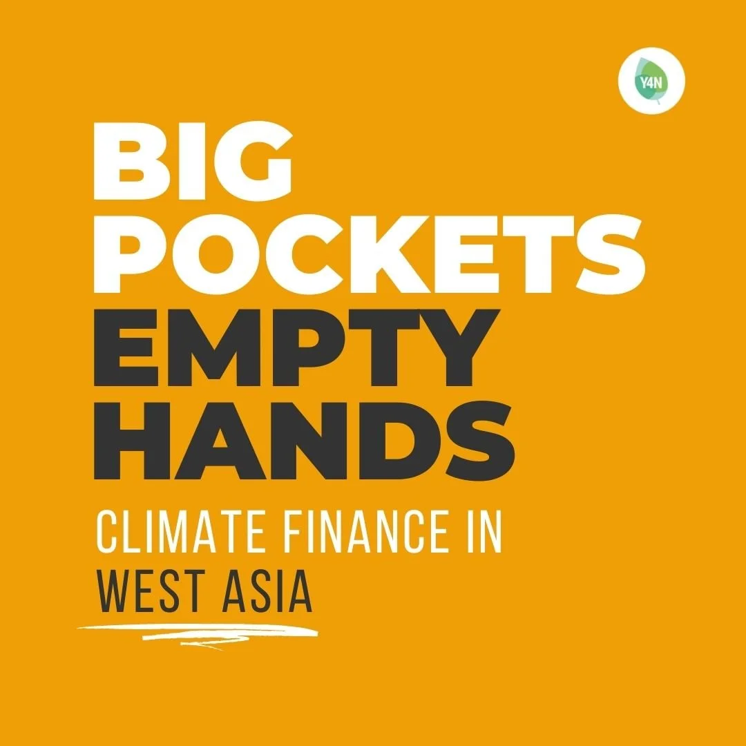 Climate Finance in West Asia: Big pockets, empty hands — Youth4Nature