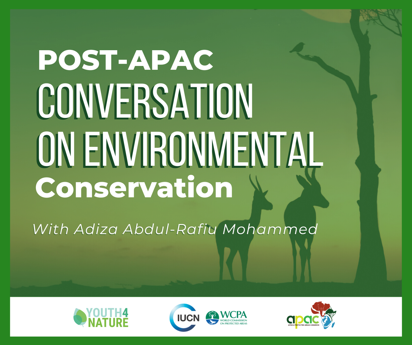 Post-APAC Conversation on Environmental Conservation — Youth4Nature