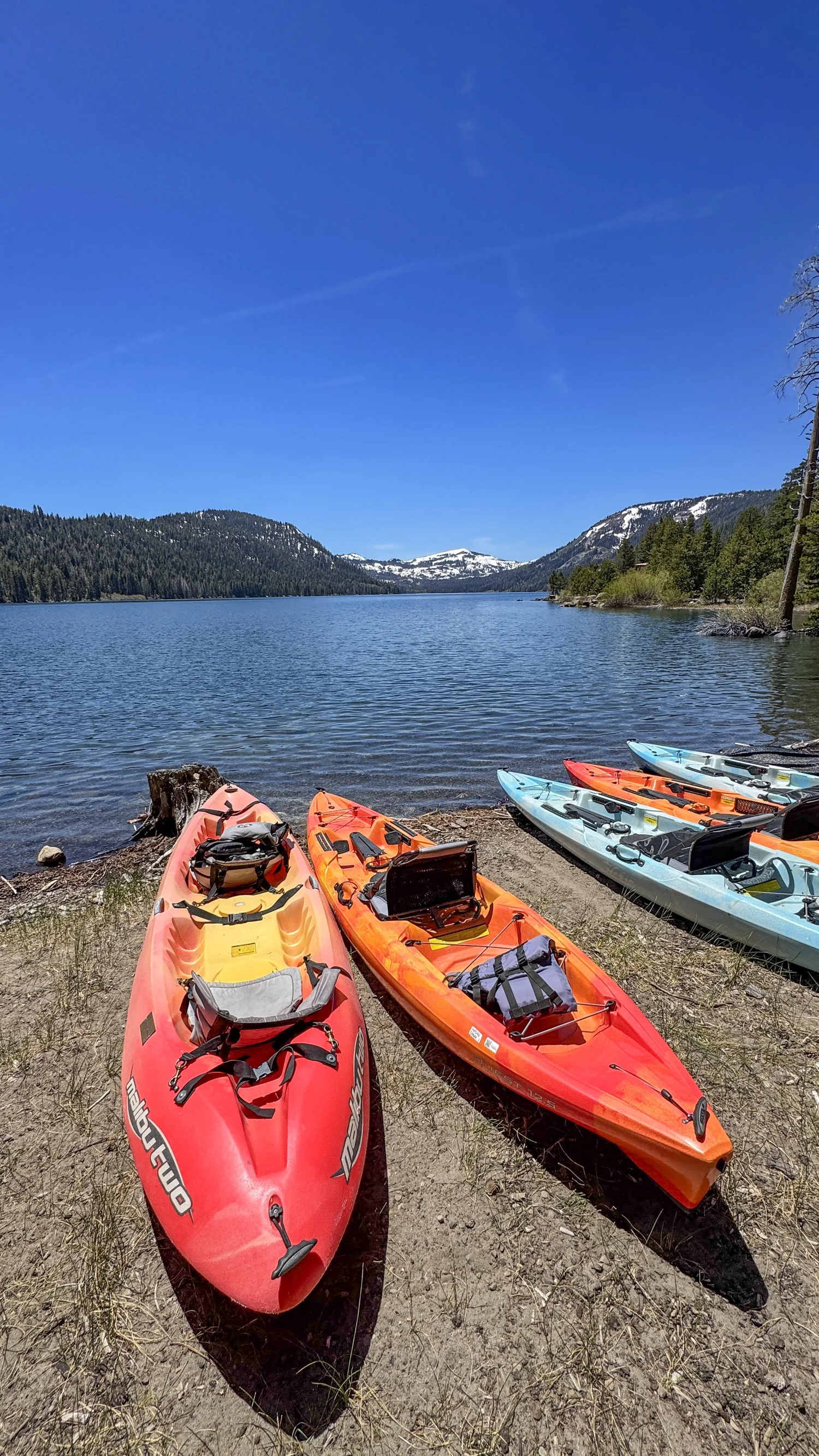 Kayak Fleet at Independence Lake Grows Thanks to Northstar Vail ...