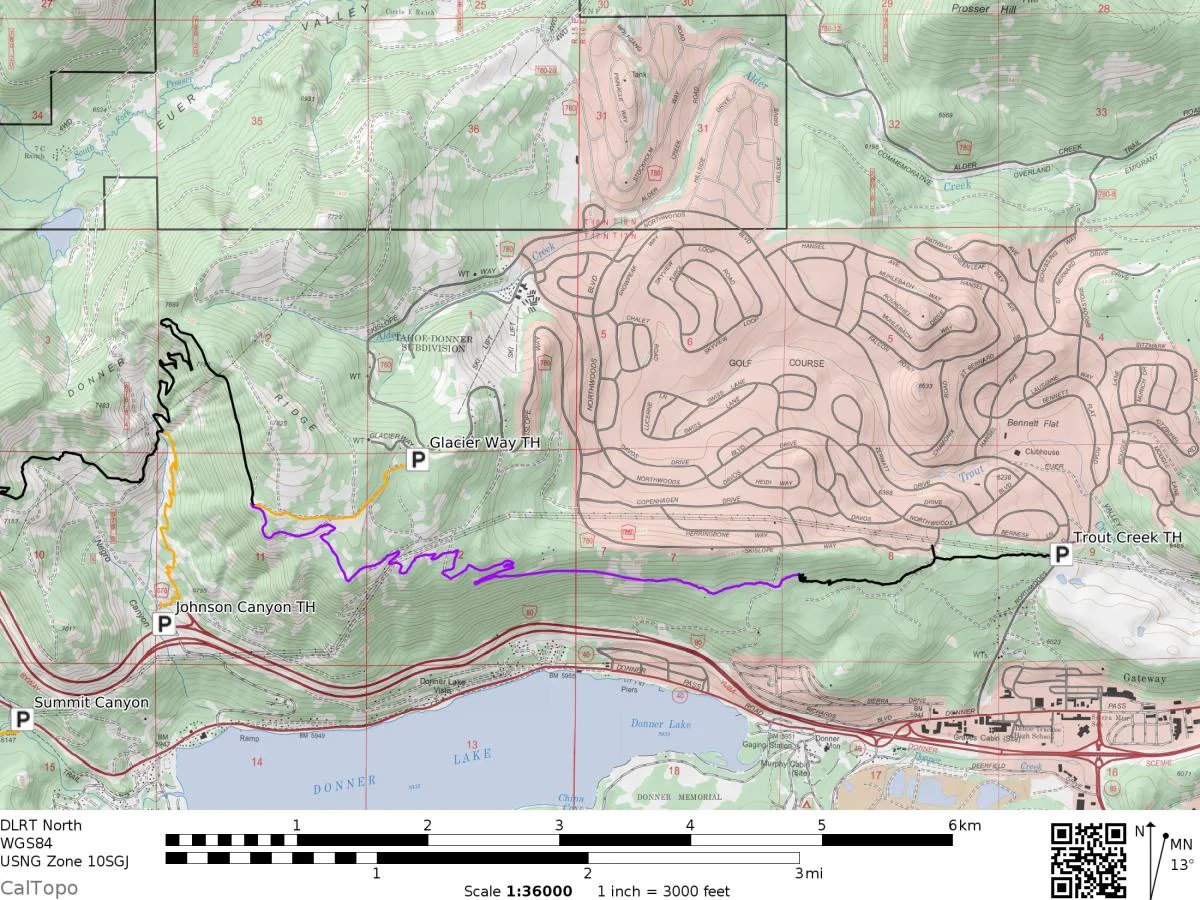 Donner Lake Rim Trail — Truckee Donner Land Trust