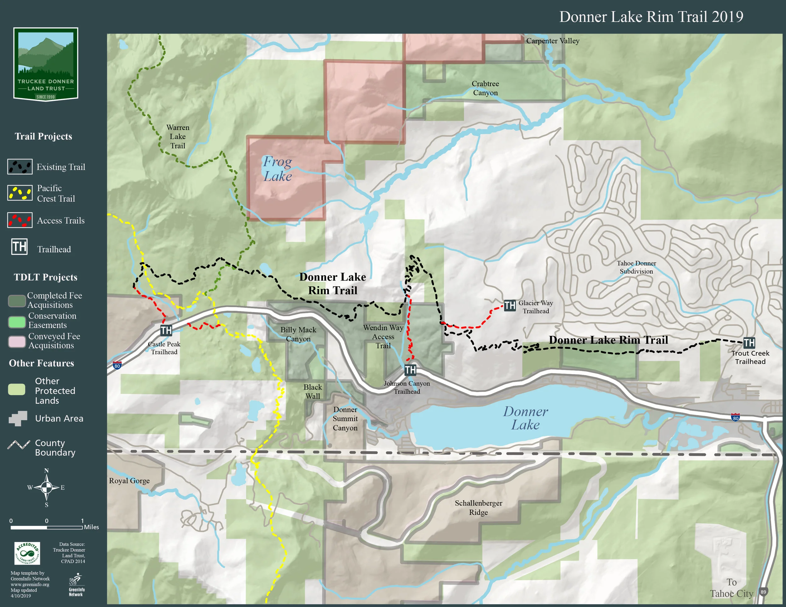 Donner Lake Rim Trail — Truckee Donner Land Trust